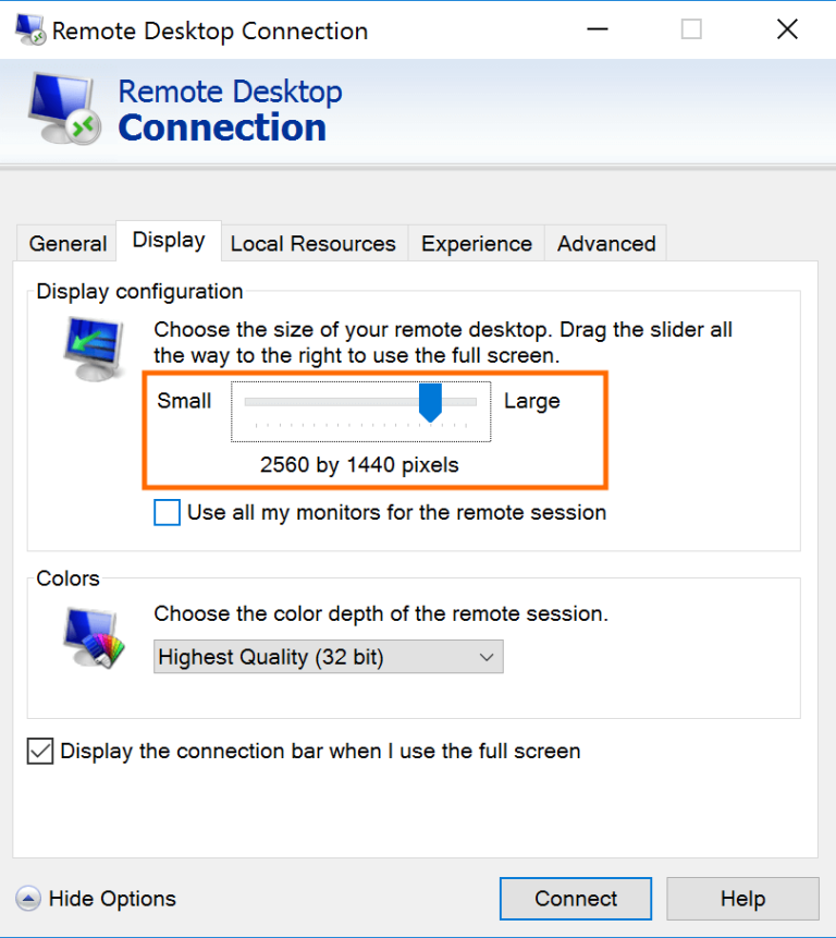 How to change remote desktop screen resolution on Windows - Forex VPS ...